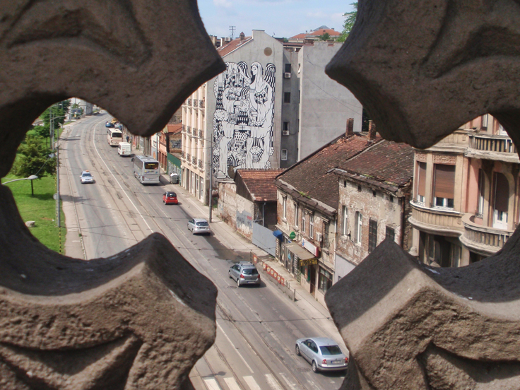 Murals of Savamala - Serbia.com