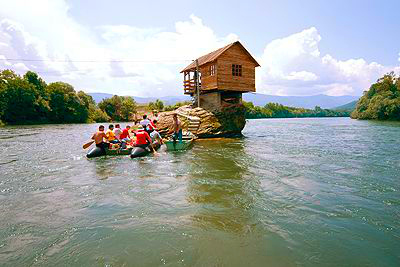 The Unbelievable Story Behind The Drina House - Serbia.com